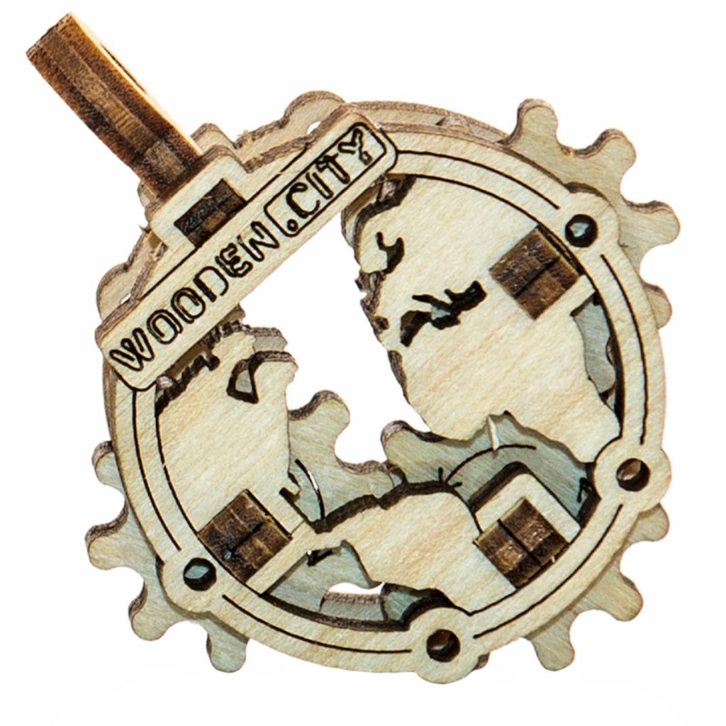 3D Wooden Travel Puzzle - Widgets Continents | Wooden.City