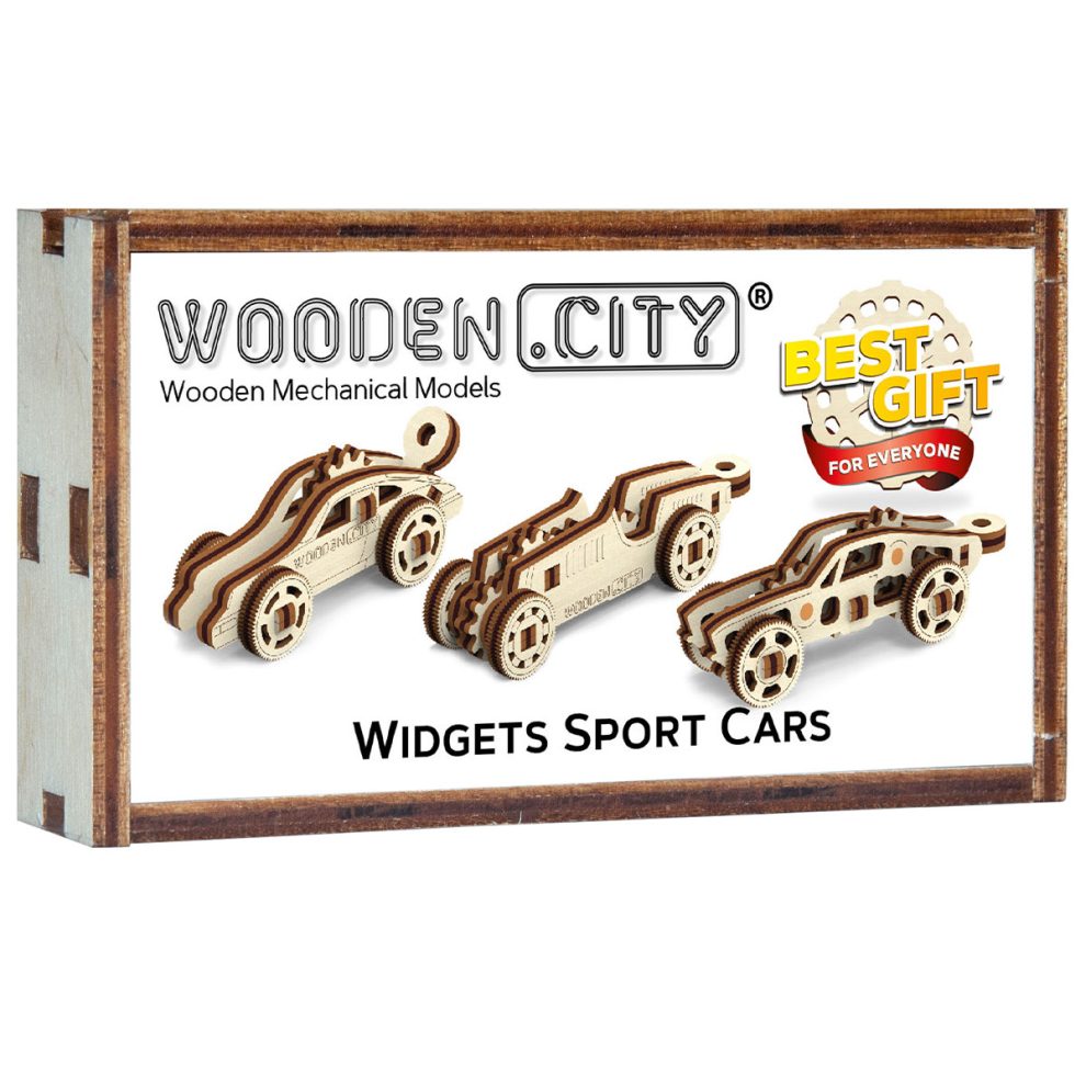 3D Wooden Car Puzzles [Even +300 Pieces!] | Wooden.City